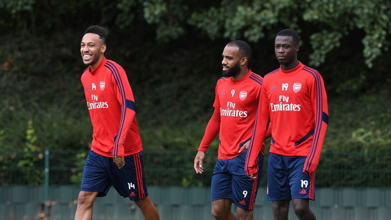 Arsenal trio can match Liverpool attack - Auba - ESPN
