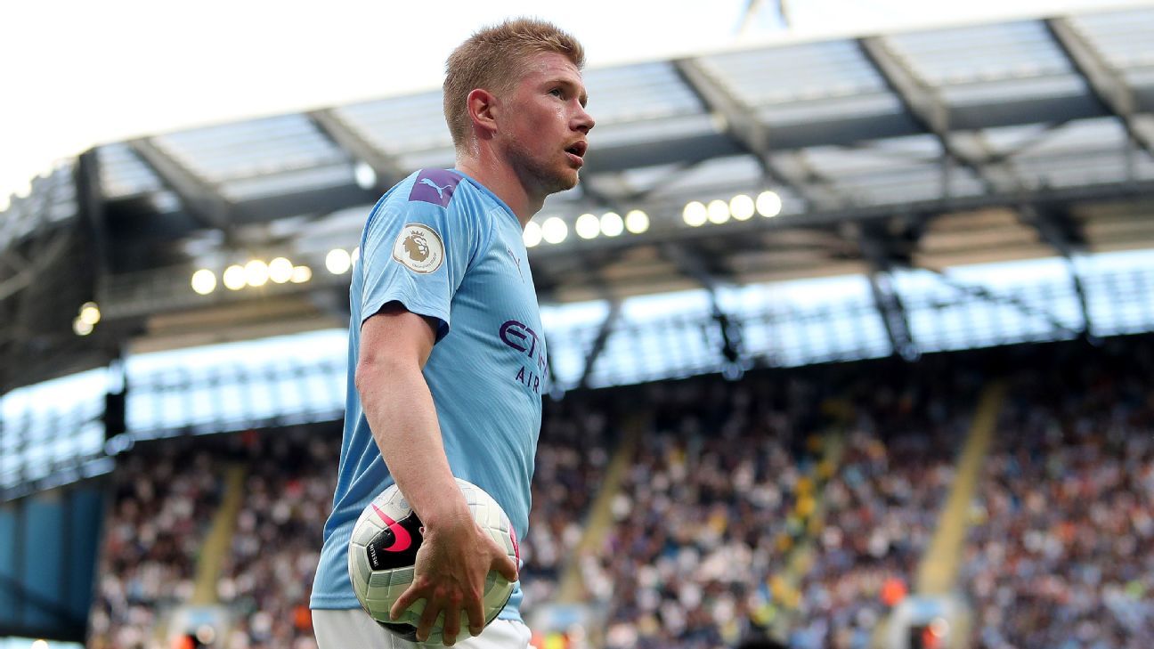 De Bruyne se destaca no início da Premier League e já tem estatísticas ...