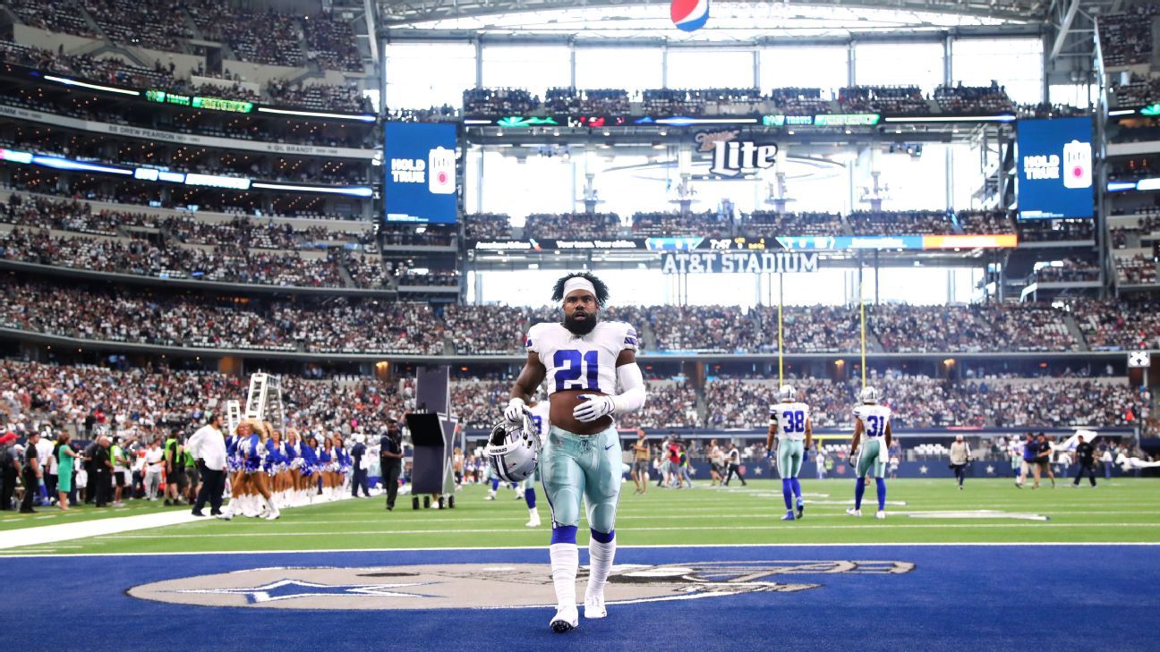 Regresa Ezekiel Elliott con menos trabajo - ESPN