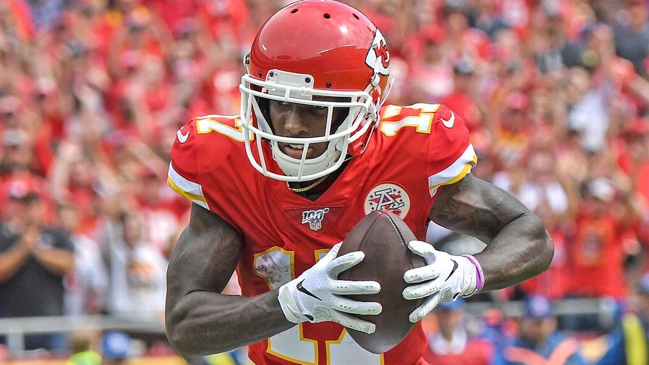 Mecole Hardman among top fantasy football free-agent finds for Week 4 ...