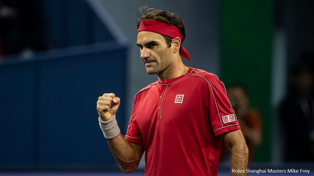 Federer pasó el debut en el M1000 de Shanghai - ESPN