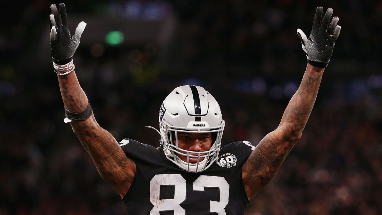 Raiders' Darren Waller taking sobriety, life in NFL one day at a time ...