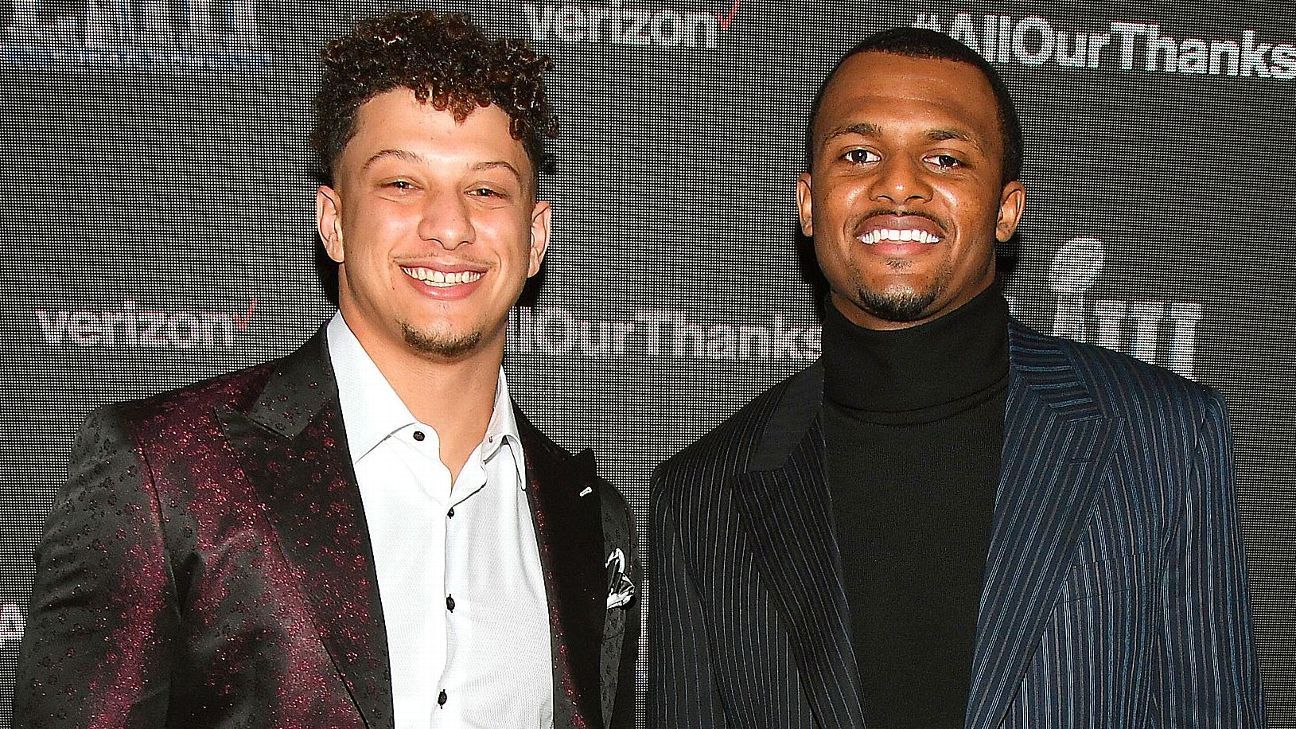 What separates Deshaun Watson and Patrick Mahomes? One huge stat - ESPN ...