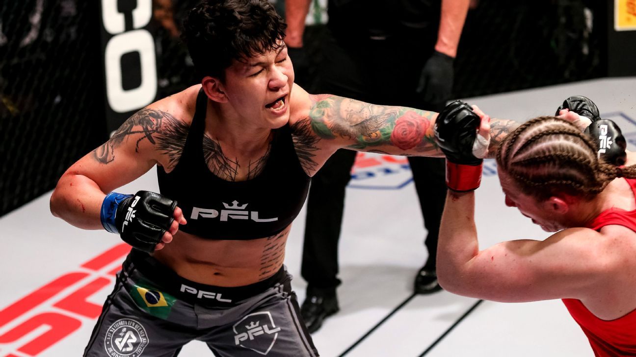 Larissa Pacheco misses weight, out of PFL playoffs - ESPN