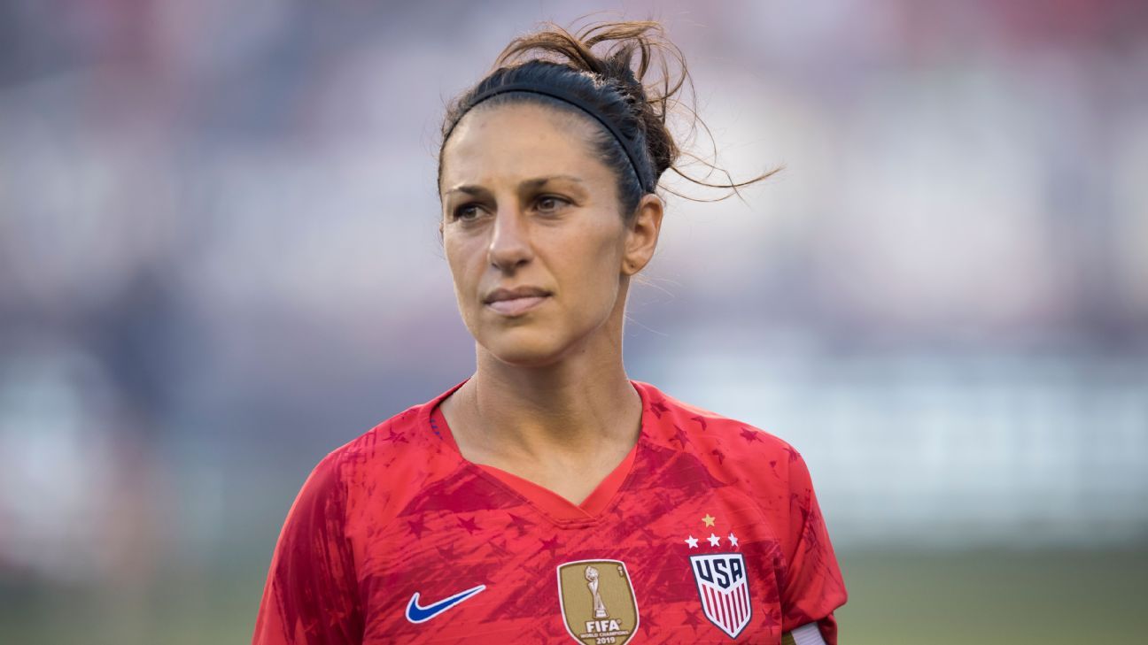 Mesmo com título dos EUA, Carli Lloyd mostra frustração após Copa do ...