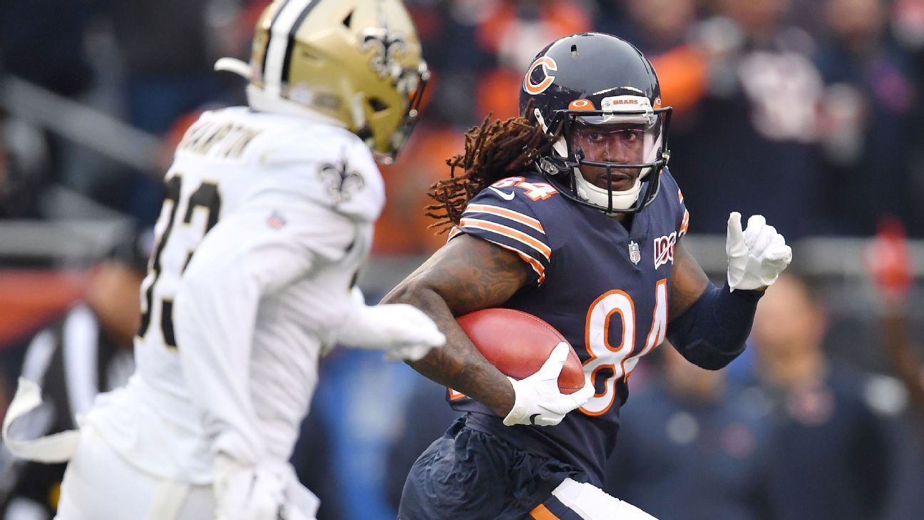 Bears' Cordarrelle Patterson embraces switch to running back - ESPN ...