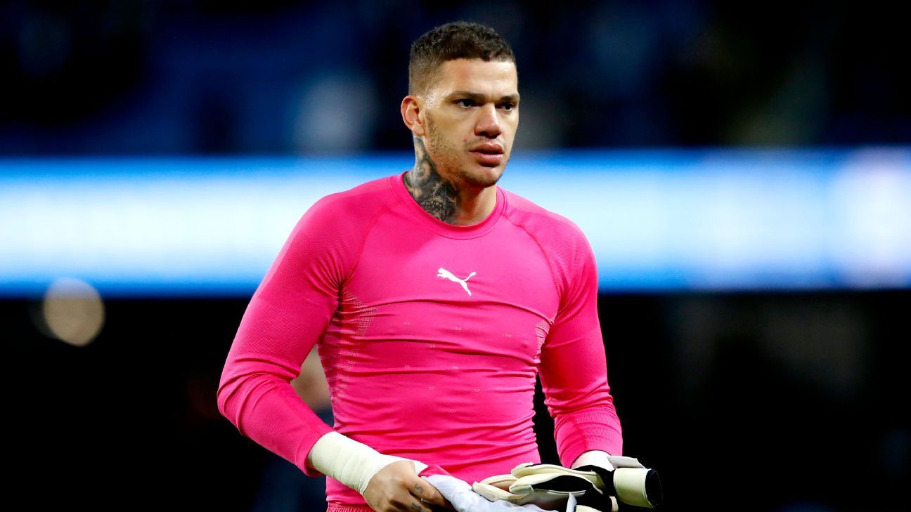 Manchester City's Ederson out of Liverpool clash - ESPN