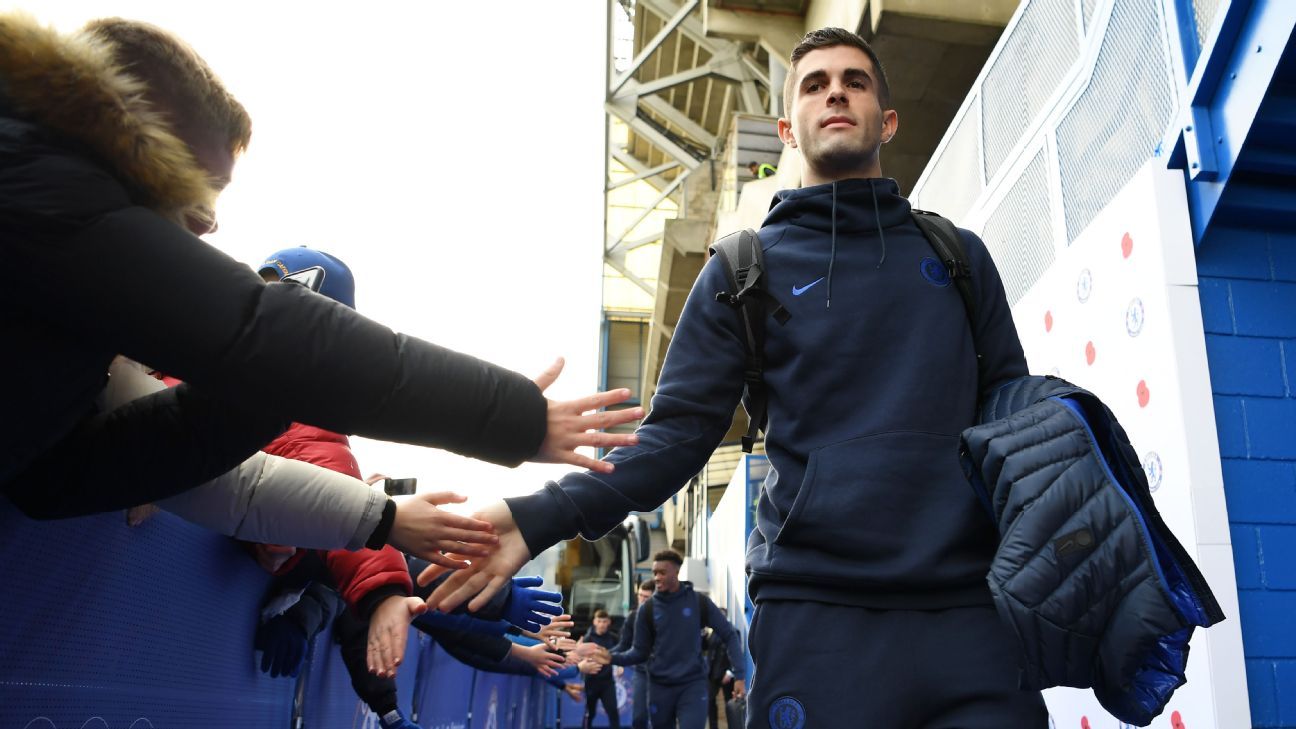 Chelsea's Christian Pulisic fit available for Manchester City clash - ESPN