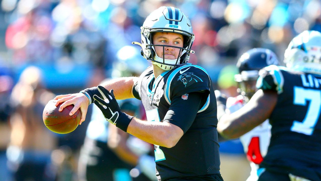 Panthers' quarterback situation, playoff hopes cloudier than ever ...