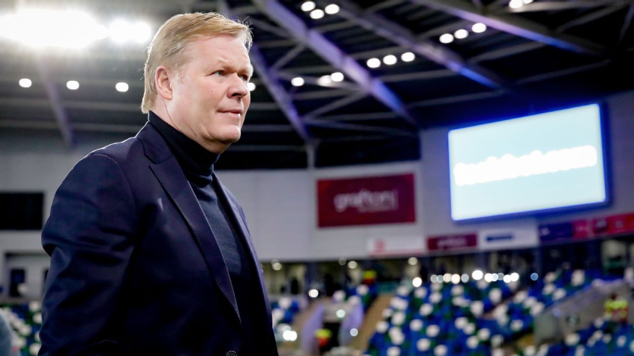 Netherlands coach Ronald Koeman sent to hospital for heart issue - ESPN