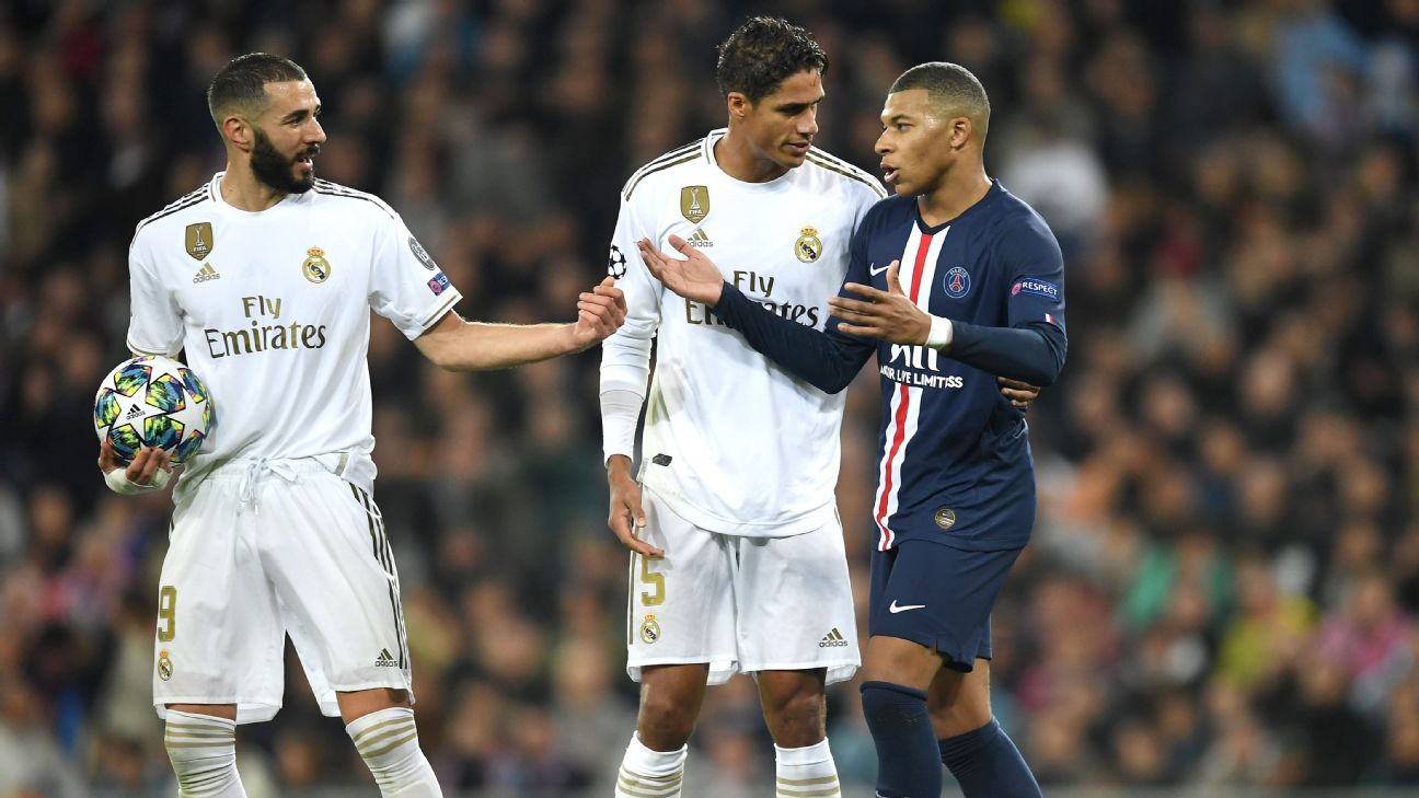 Mbappe's Madrid showcase upstaged by Zidane's Real veterans - ESPN