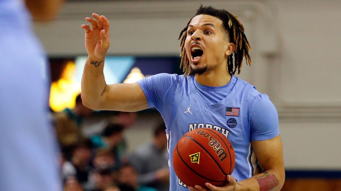 North Carolina's Cole Anthony could play against Boston College - ESPN