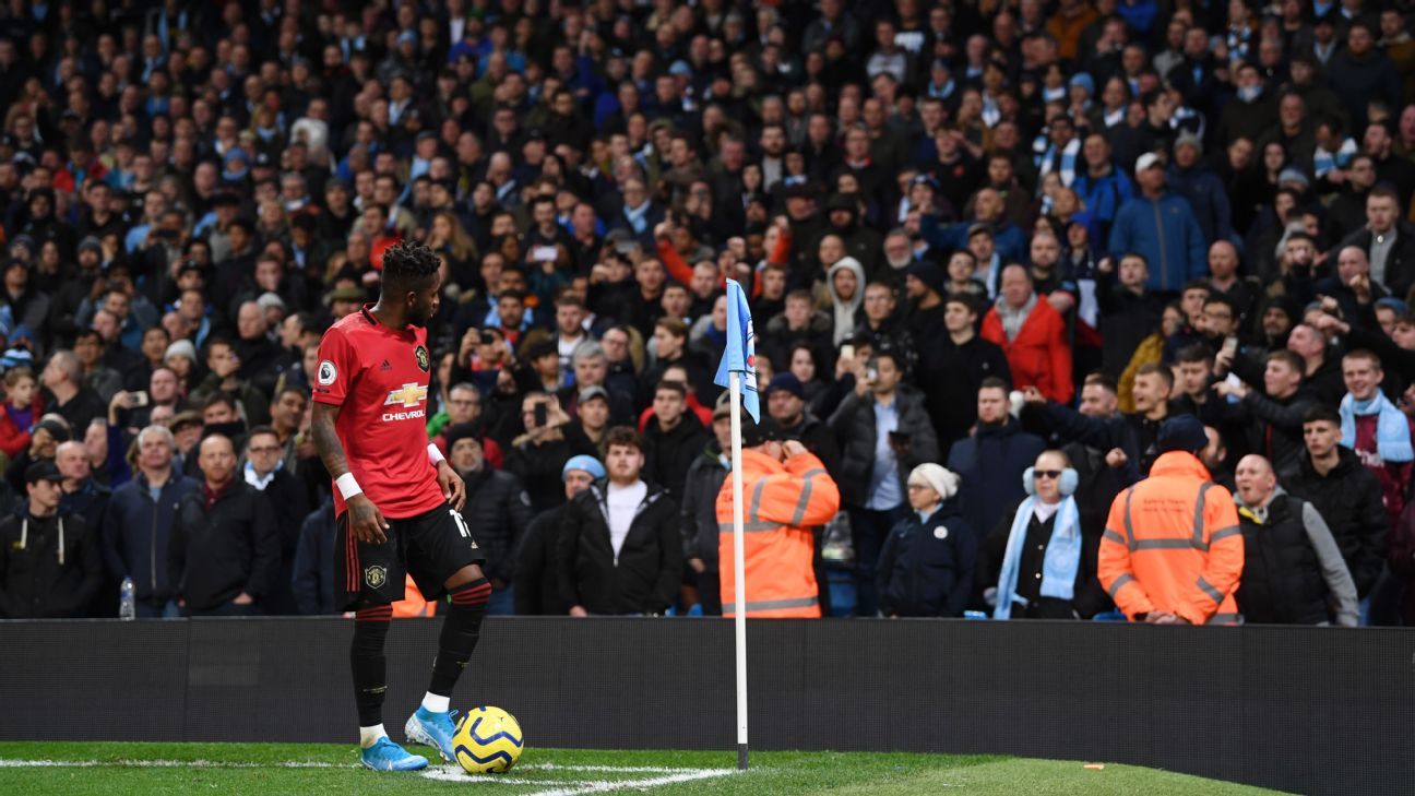 Manchester United's Fred on derby fan abuse: 'Backward society' - ESPN