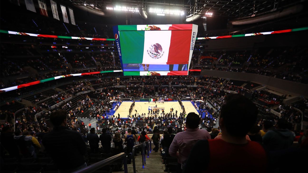La evolución de los partidos de la NBA en México - ESPN