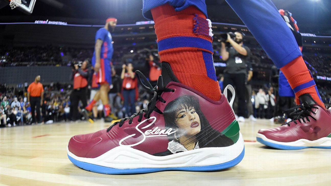 Jugador de Pistons, Langston Galloway, luce tenis de Selena en la NBA ...