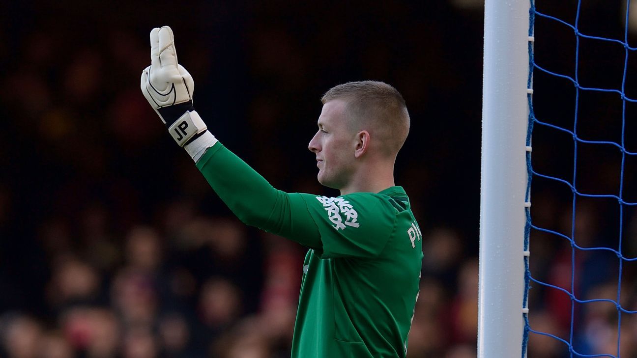 Pickford elige la atajada a Matheus Uribe en el Mundial como la mejor ...