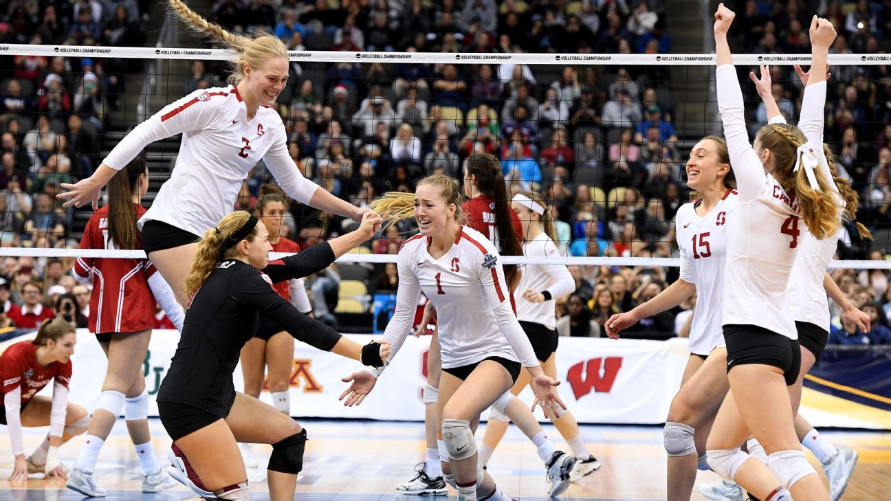 NCAA volleyball: How to watch Stanford-Texas, Illinois-Louisville - ESPN