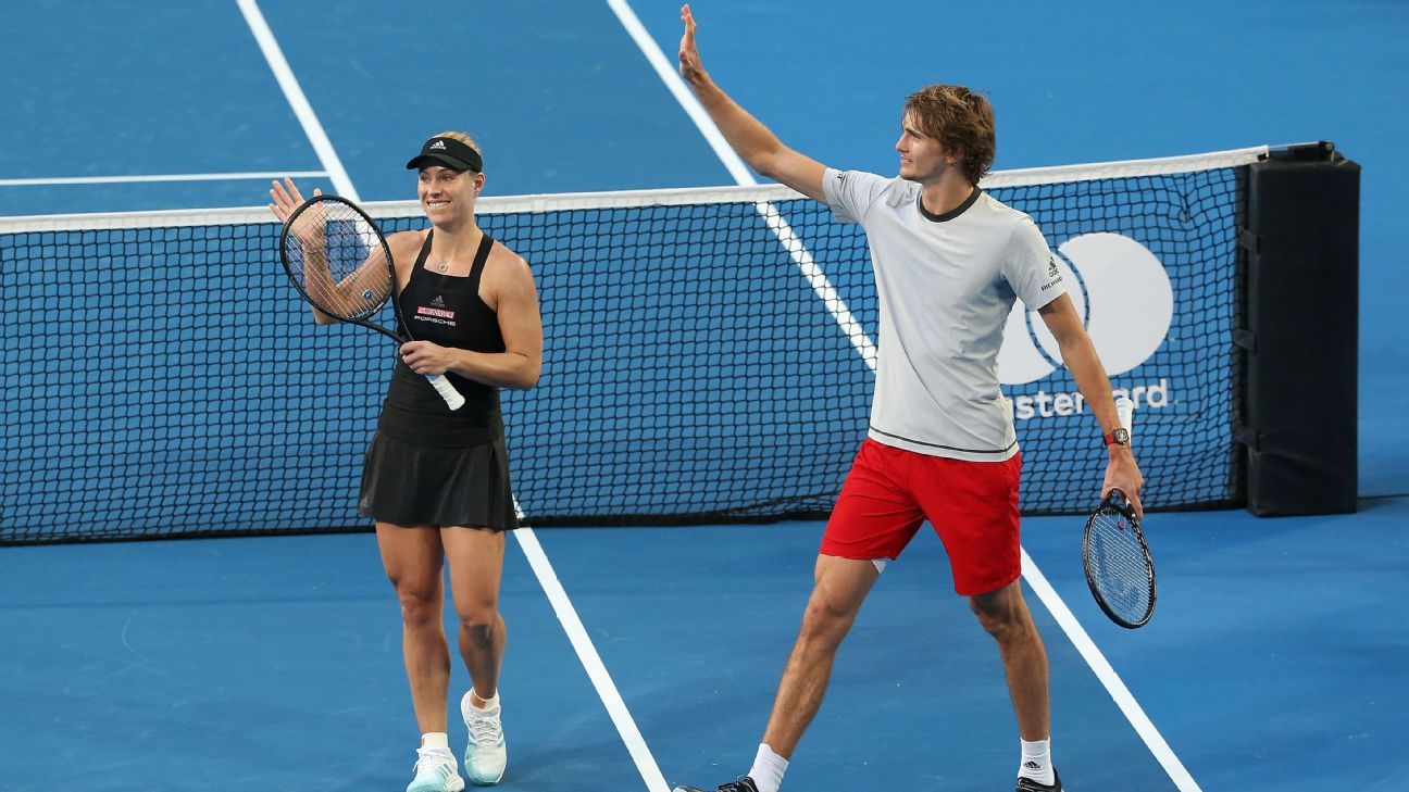 Tennis Perth Germany off to winning Hopman Cup start - ESPN