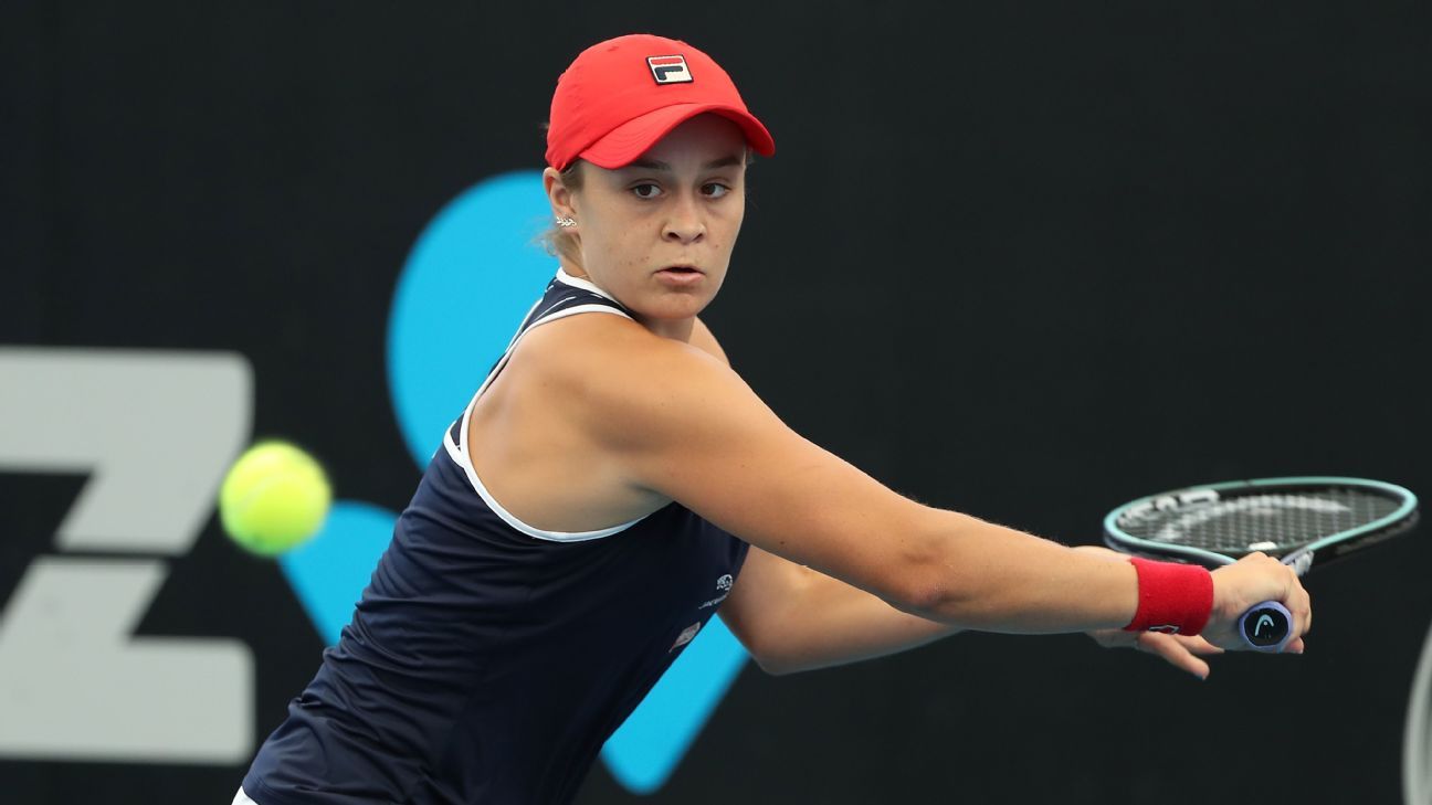 Ash Barty posts comeback win in WTA Adelaide