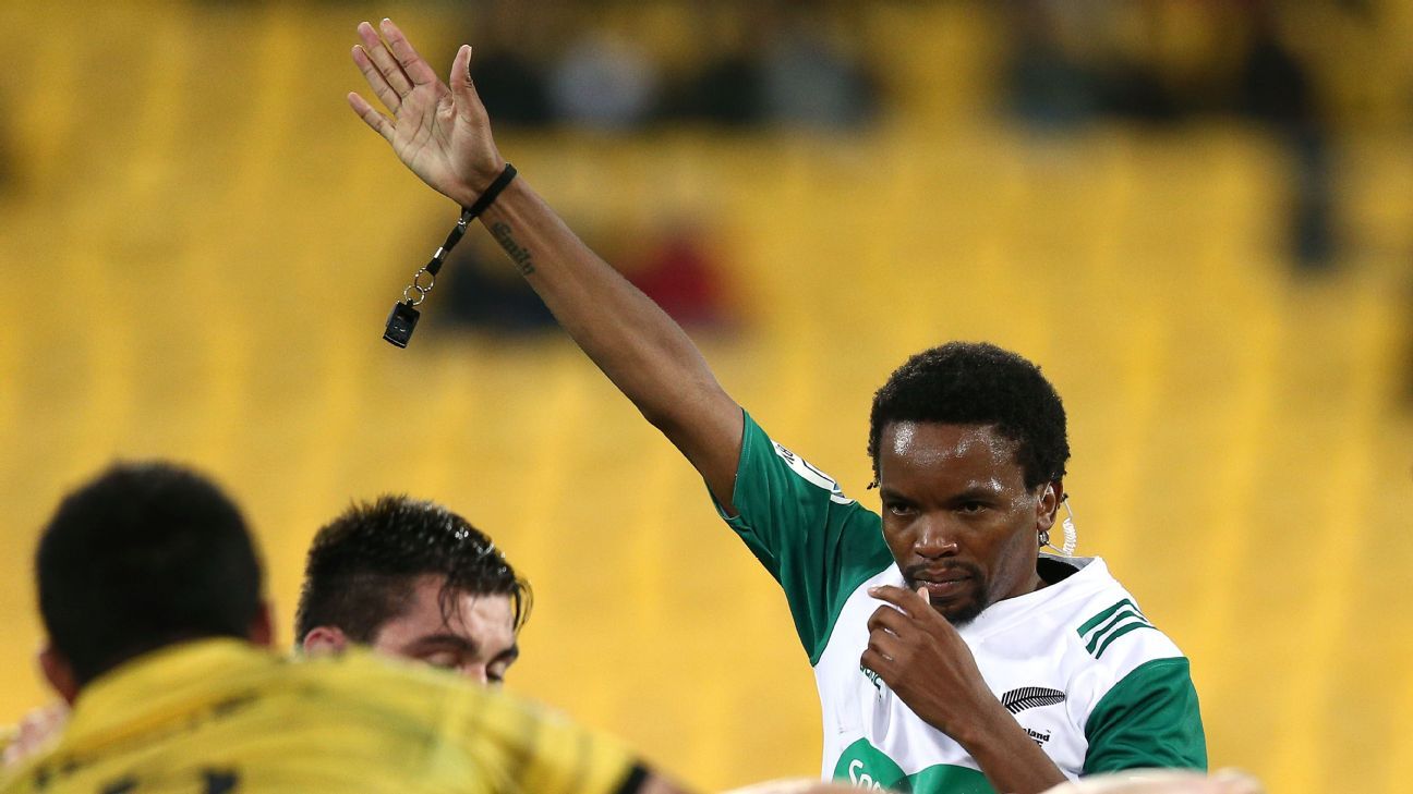 Rasta Rasivhenge será el árbitro de Stormers-Jaguares - ESPN