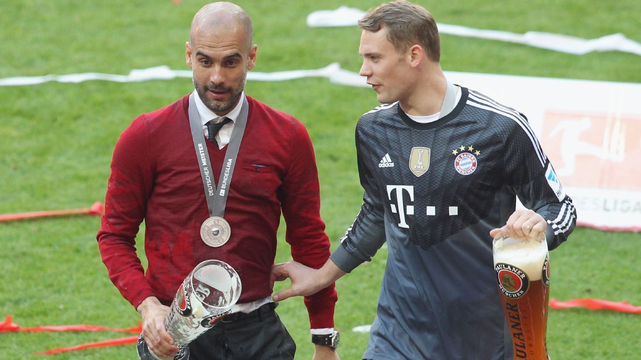 Neuer na linha? CEO do Bayern diz que Guardiola 'considerou seriamente ...