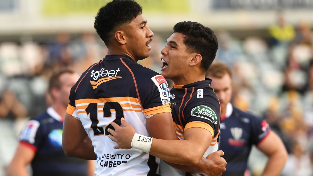 Super Rugby Round 2 Noah Lolesio shines but dwindling crowds a concern ...