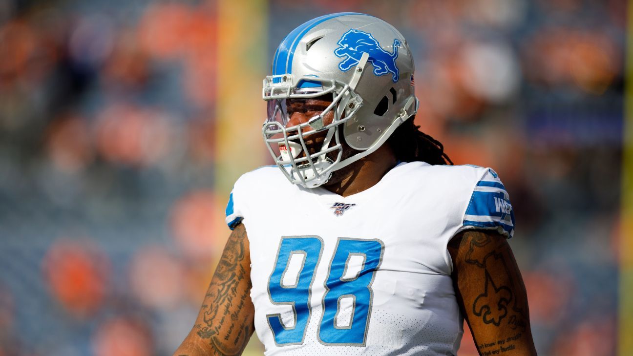 Los Detroit Lions cortarían al tackle defensivo Damon Harrison - ESPN