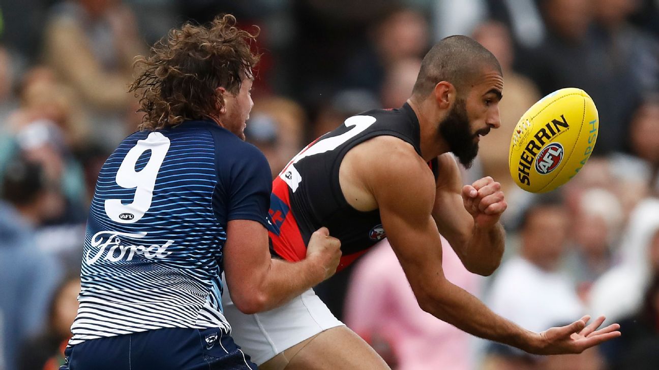 AFL 2020 Bomber Adam Saad keen to join Carlton - ESPN