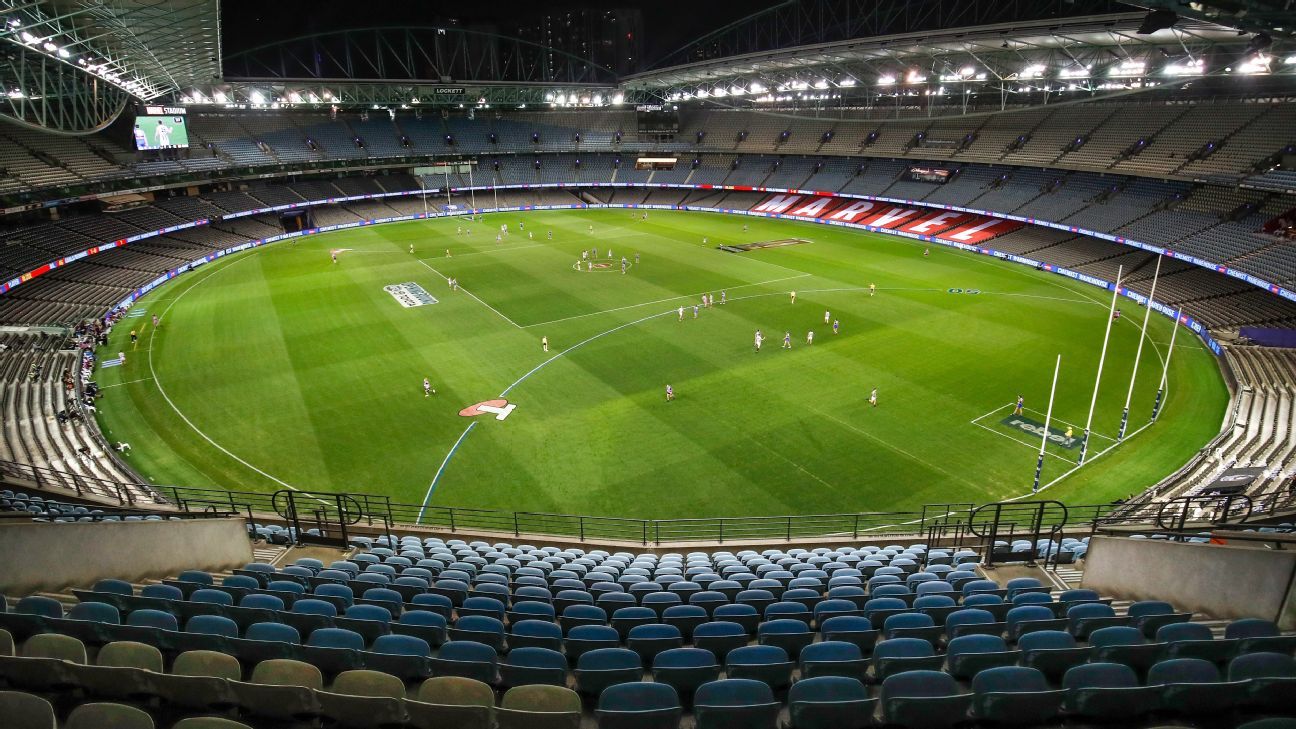 AFL 2021 pre-season games restricted to cities - ESPN