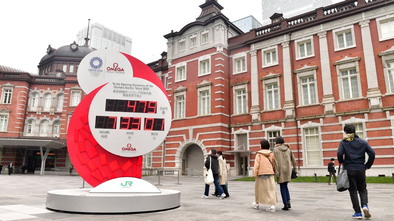 Countdown clocks clicking again for Tokyo Olympics in 2021 - ESPN