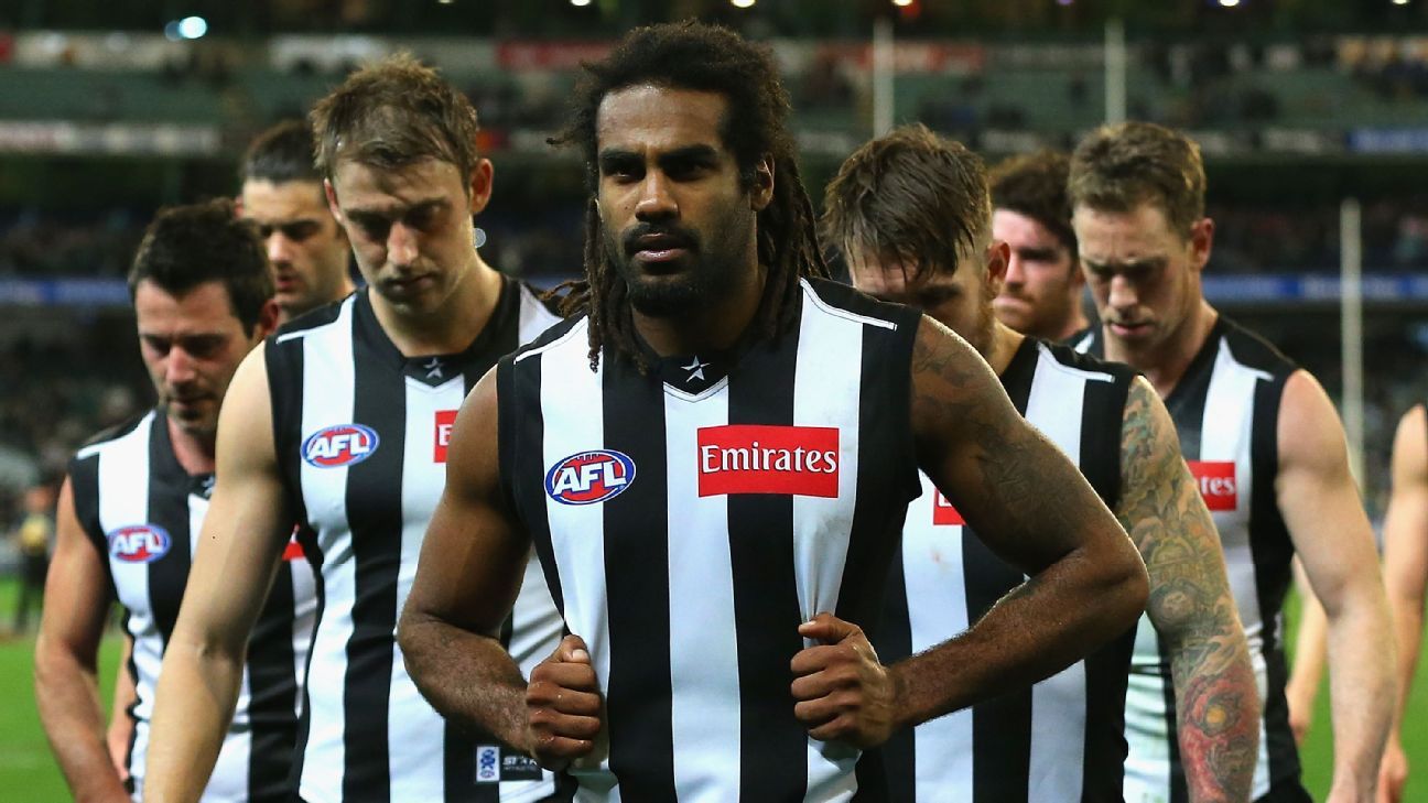 AFL Heritier Lumumba, Leon Davis, Andrew Krakouer cut ties with Collingwood - ESPN