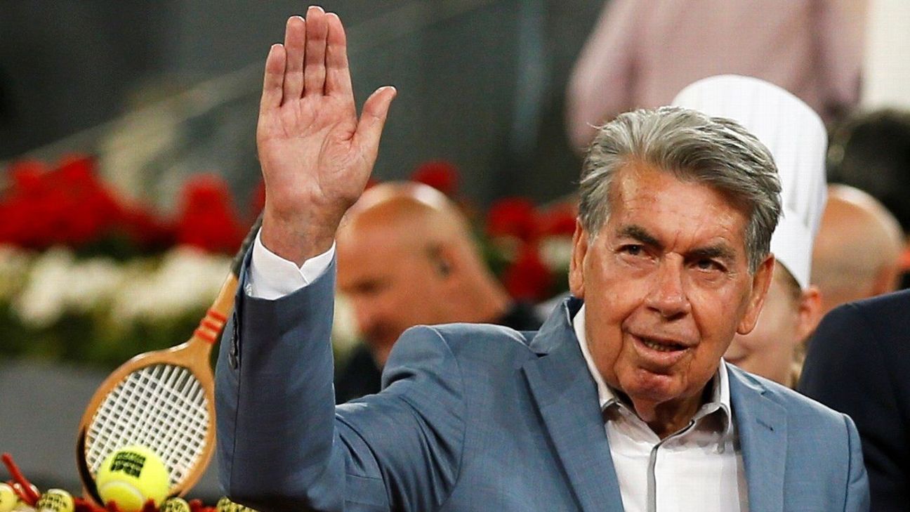 Falleció Manolo Santana, una gloria del tenis - ESPN