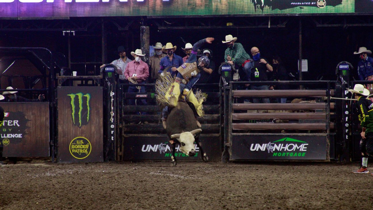 Professional Bull Riders welcome fans back into arena - ESPN