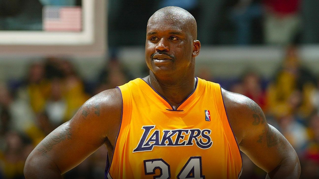 Shaquille O'Neal dominó la NBA durante su estadía con los Lakers - ESPN