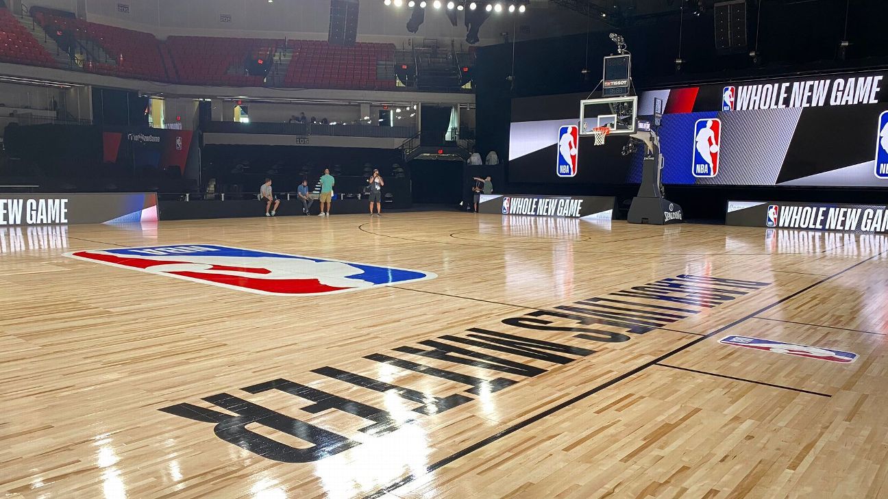 La NBA presenta inscripción de Black Lives Matter en canchas de Orlando ...