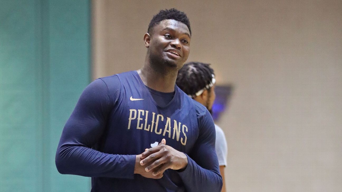 Zion Williamson vuelve a la burbuja; inicia cuarentena - ESPN