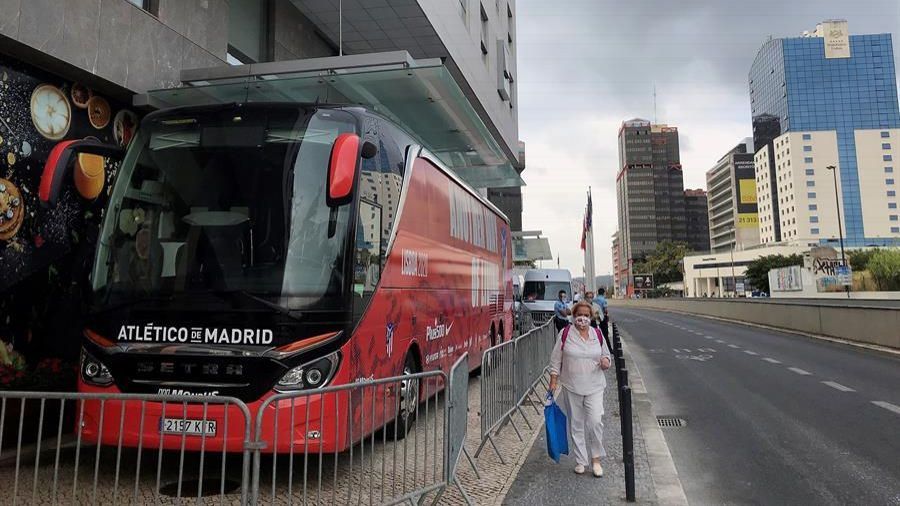 "Hotel Atlético" en Lisboa: así esperan a Héctor Herrera y los ...