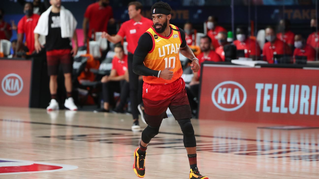 Mike Conley's return after welcoming third child helps Jazz rout ...