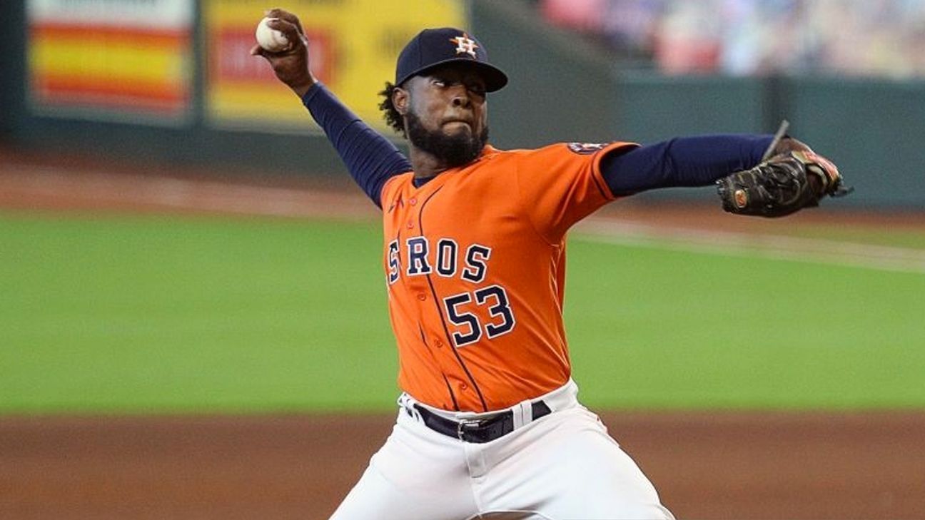 Cristian Javier se asoma a la carrera por el Novato del Año - ESPN