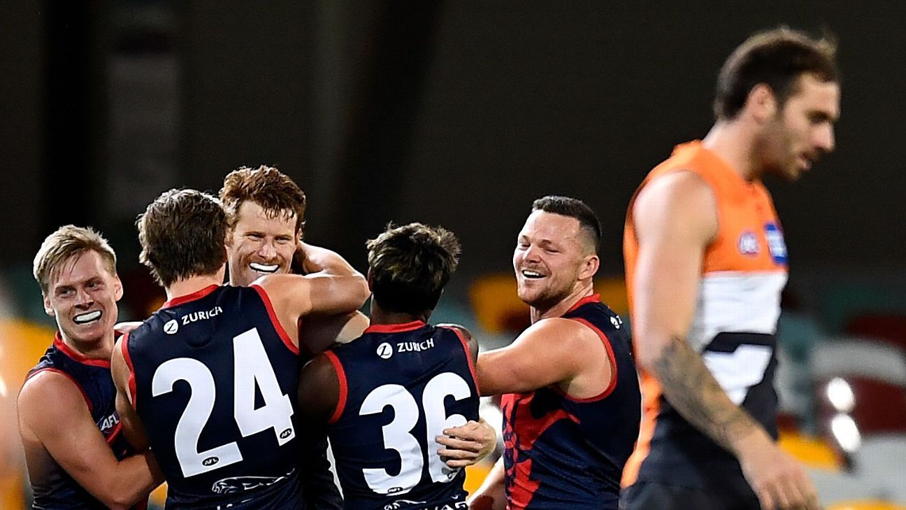 Demons beat GWS, stay in AFL finals hunt - ESPN