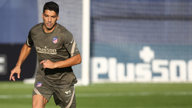 En la vuelta de Simeone, Suárez se entrenó por primera vez con Atlético ...