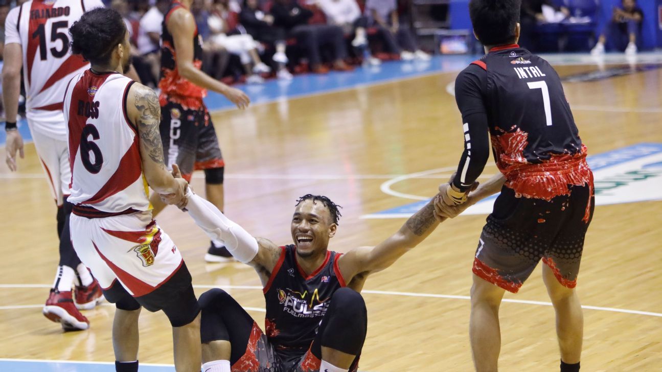 How Topex Robinson plans to keep Calvin Abueva in a good place - ESPN