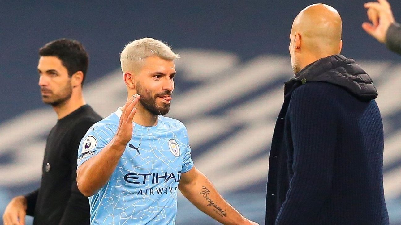 El Kun Agüero volvió a jugar en el triunfo de Manchester City - ESPN