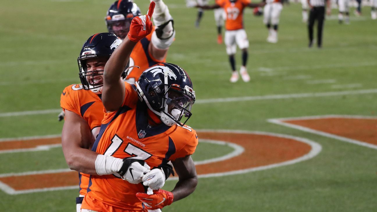Write it down - How Broncos rookie KJ Hamler has helped his game - ESPN ...