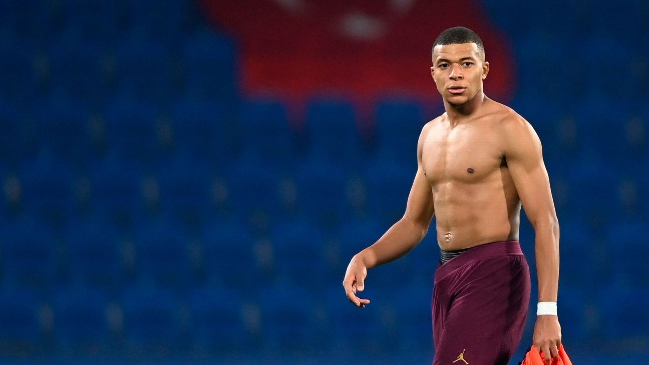 Mbappé sufrió una lesión muscular y es baja en PSG para el partido ante ...
