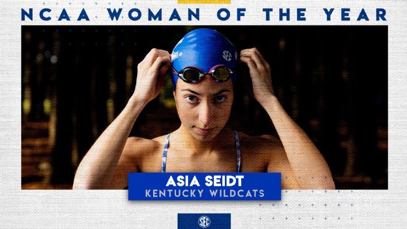 Kentucky's Asia Seidt Named NCAA Woman of the Year