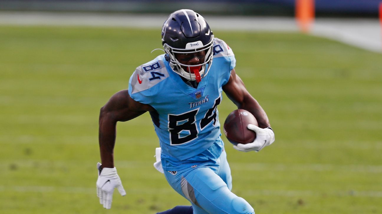 Titans' Corey Davis playing his way into a handsome second contract ...