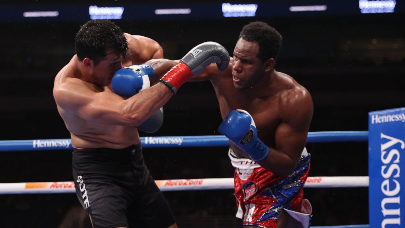 Frank Sanchez scores impressive KO of Julian Fernandez on the Canelo ...