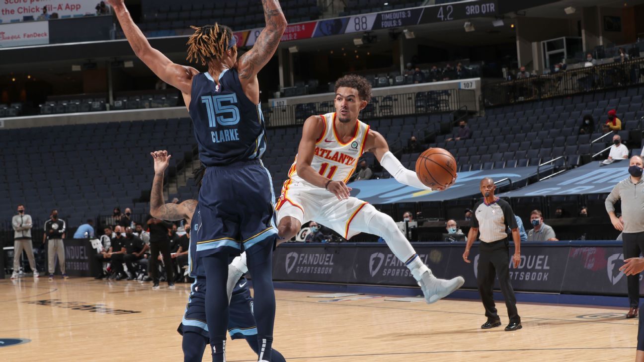 Trae Young registra números para empatar a Kobe Bryant - ESPN