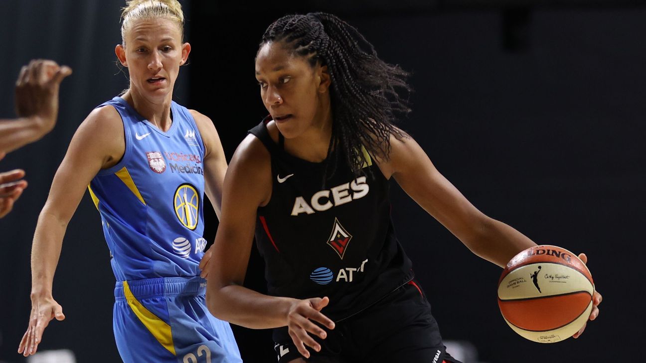 WNBA free agency 2021 grades -- Chicago Sky, Las Vegas Aces score high ...